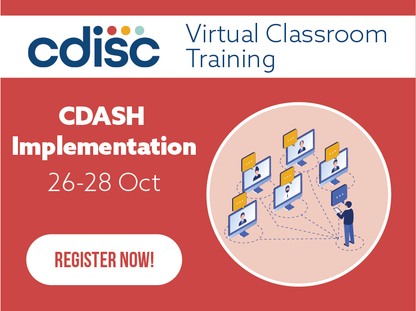 Virtual Classroom Training | CDISC