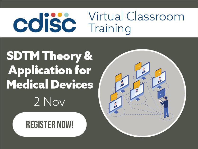 Virtual Classroom Training | CDISC